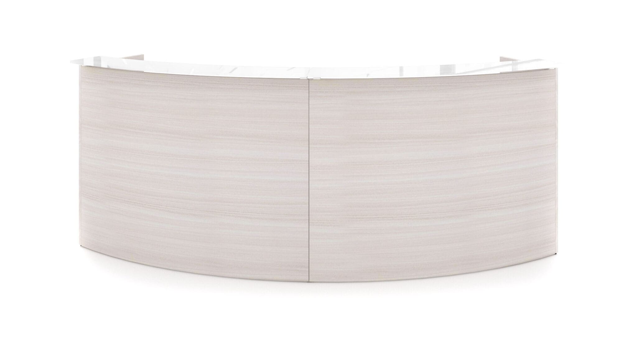 Curved Reception Desk - Modern & Stylish