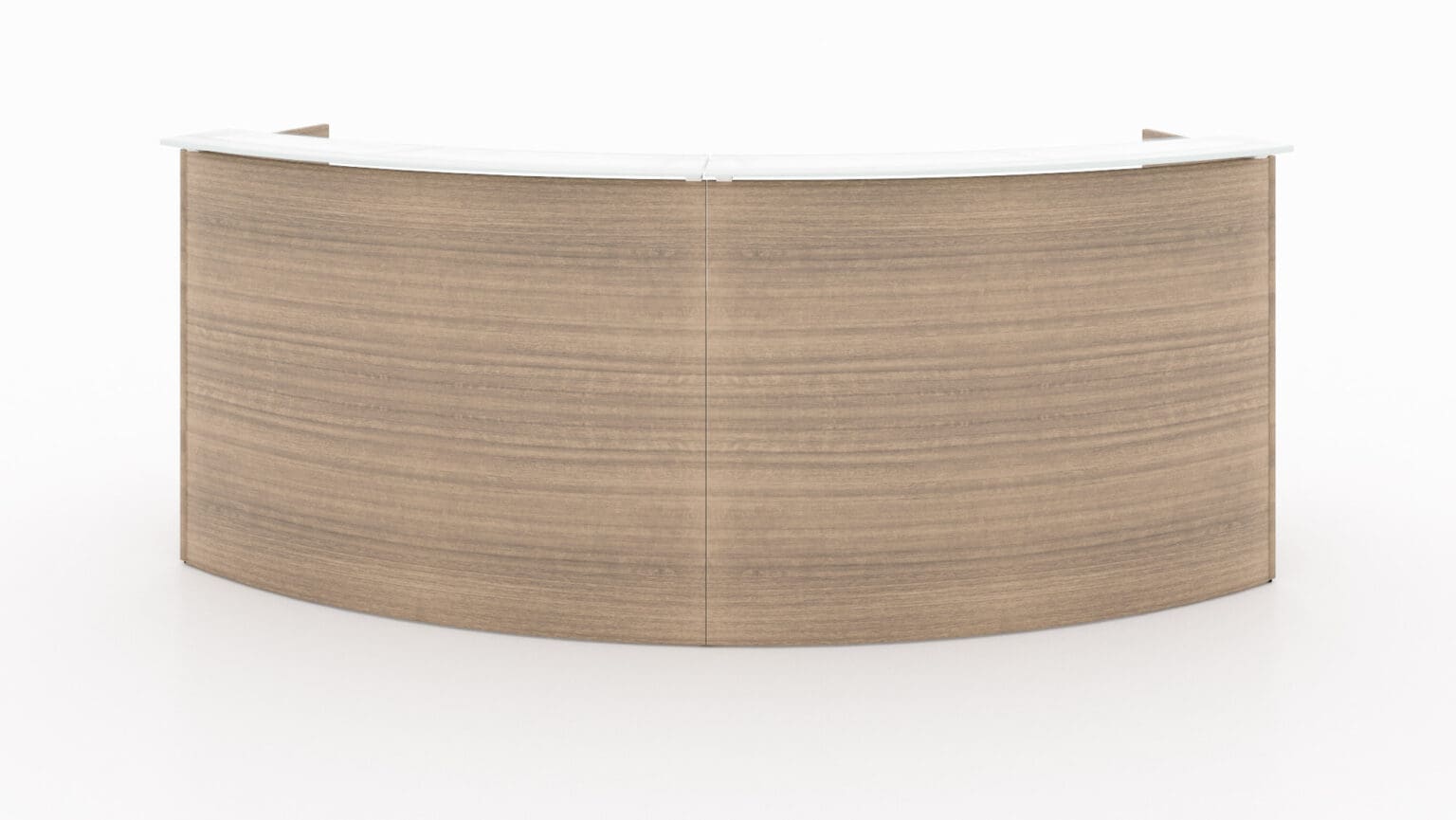 Curved Reception Desk - Modern & Stylish