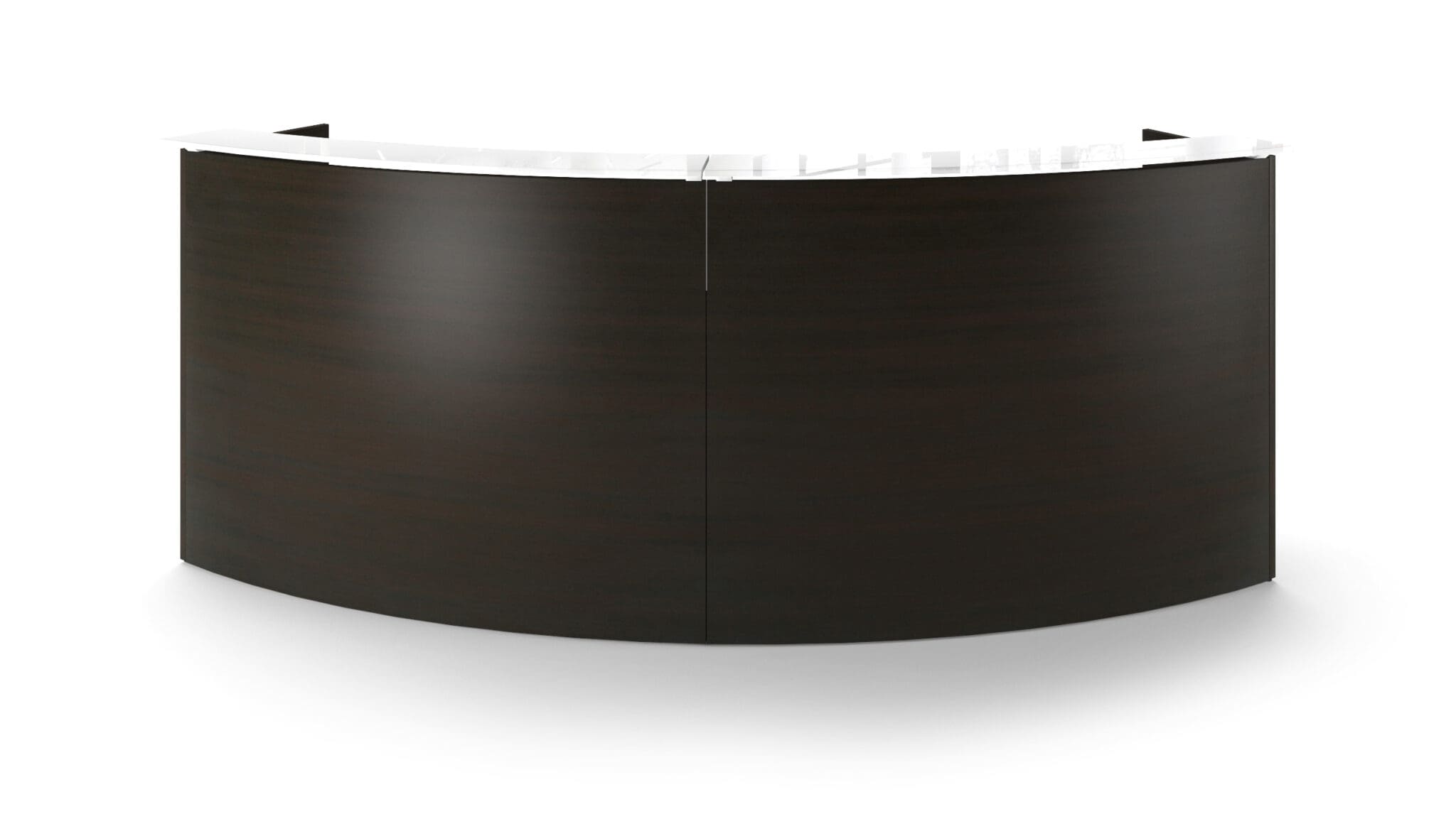 Curved Reception Desk - Modern & Stylish