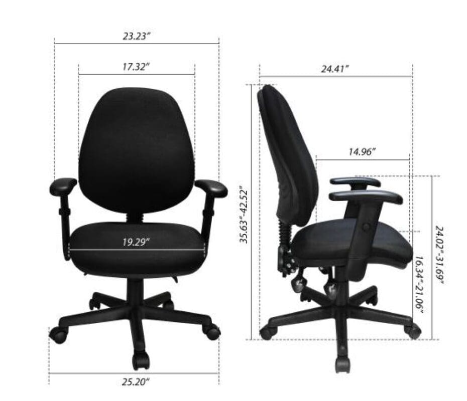 Economy Chair - Task Office Chair YCHAIR1006 | Smart Buy Office Furniture