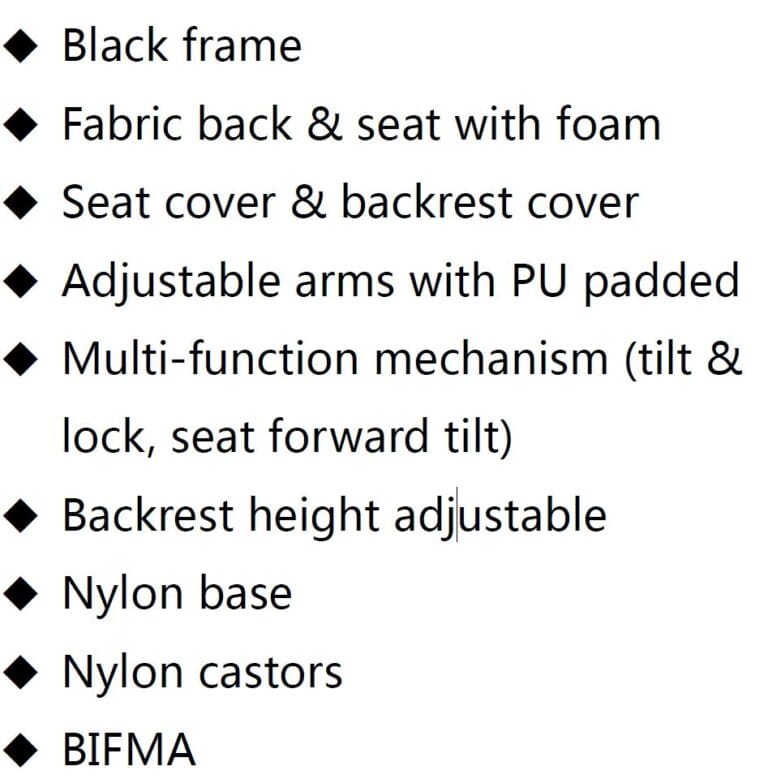 Economy Chair - Task Office Chair YCHAIR1006