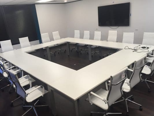 Rectangular Modular Conference Training Room Table | Smart Buy Office ...