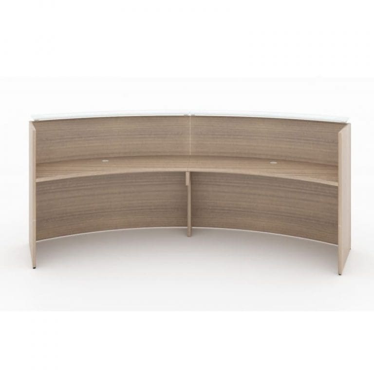 Curved Reception Desk - Modern & Stylish