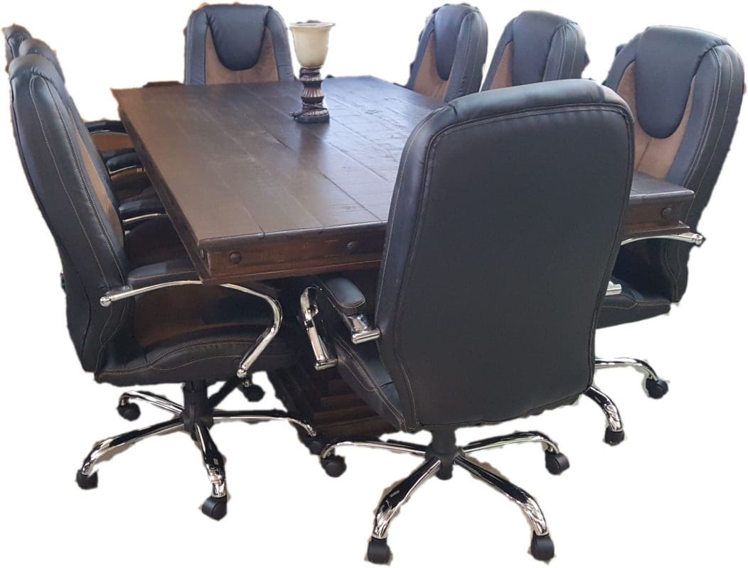 Classic "48x96" Rustic Conference Table - Great for Meetings
