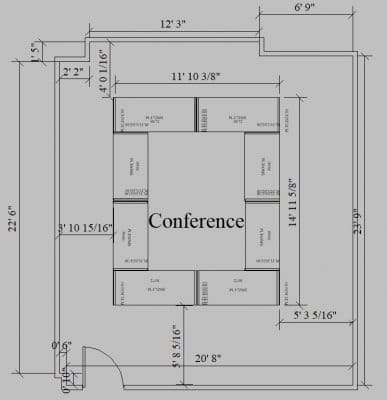 Rectangular Modular Conference Training Room Table | Smart Buy Office ...