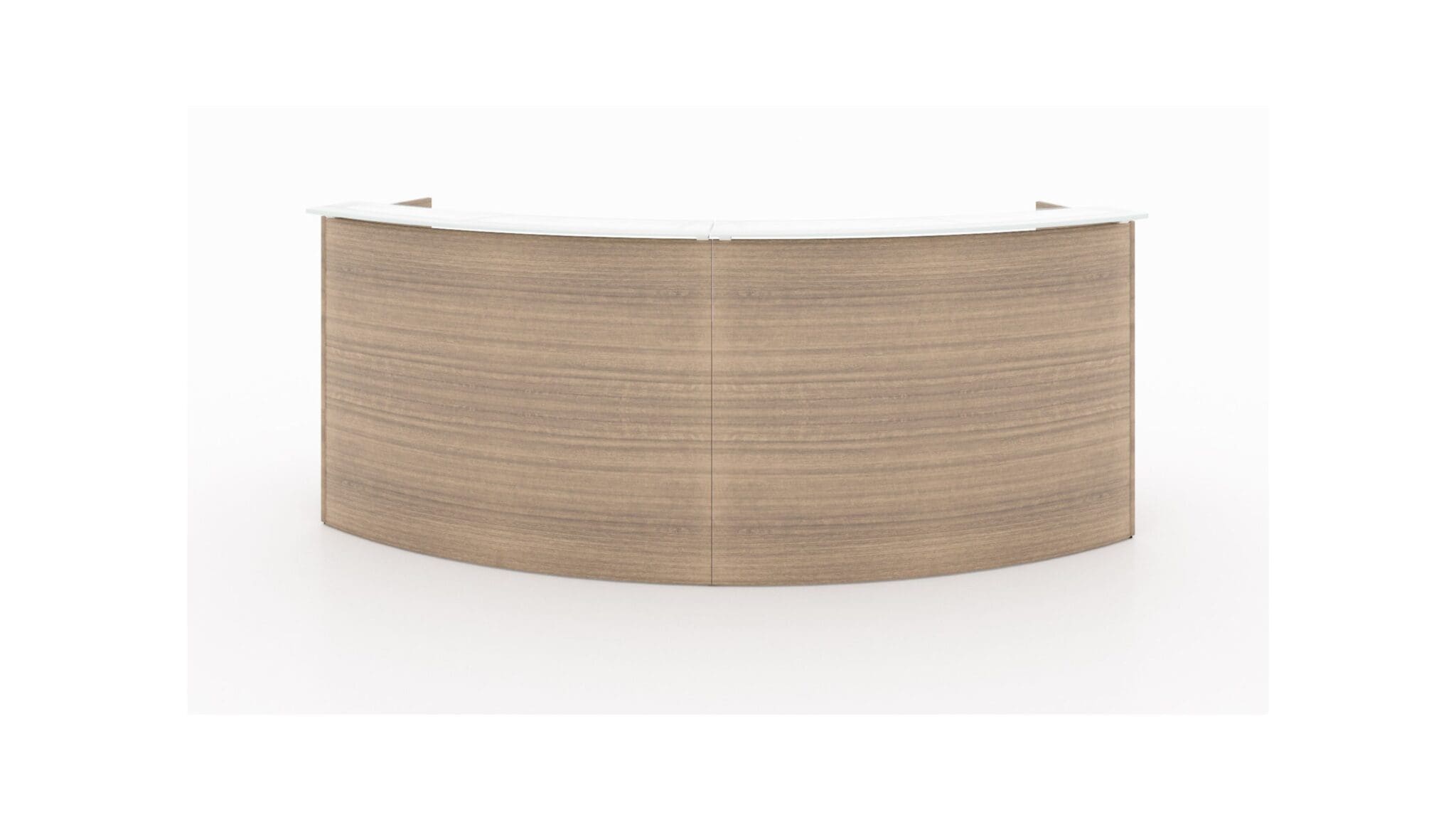 Curved Reception Desk - Modern & Stylish