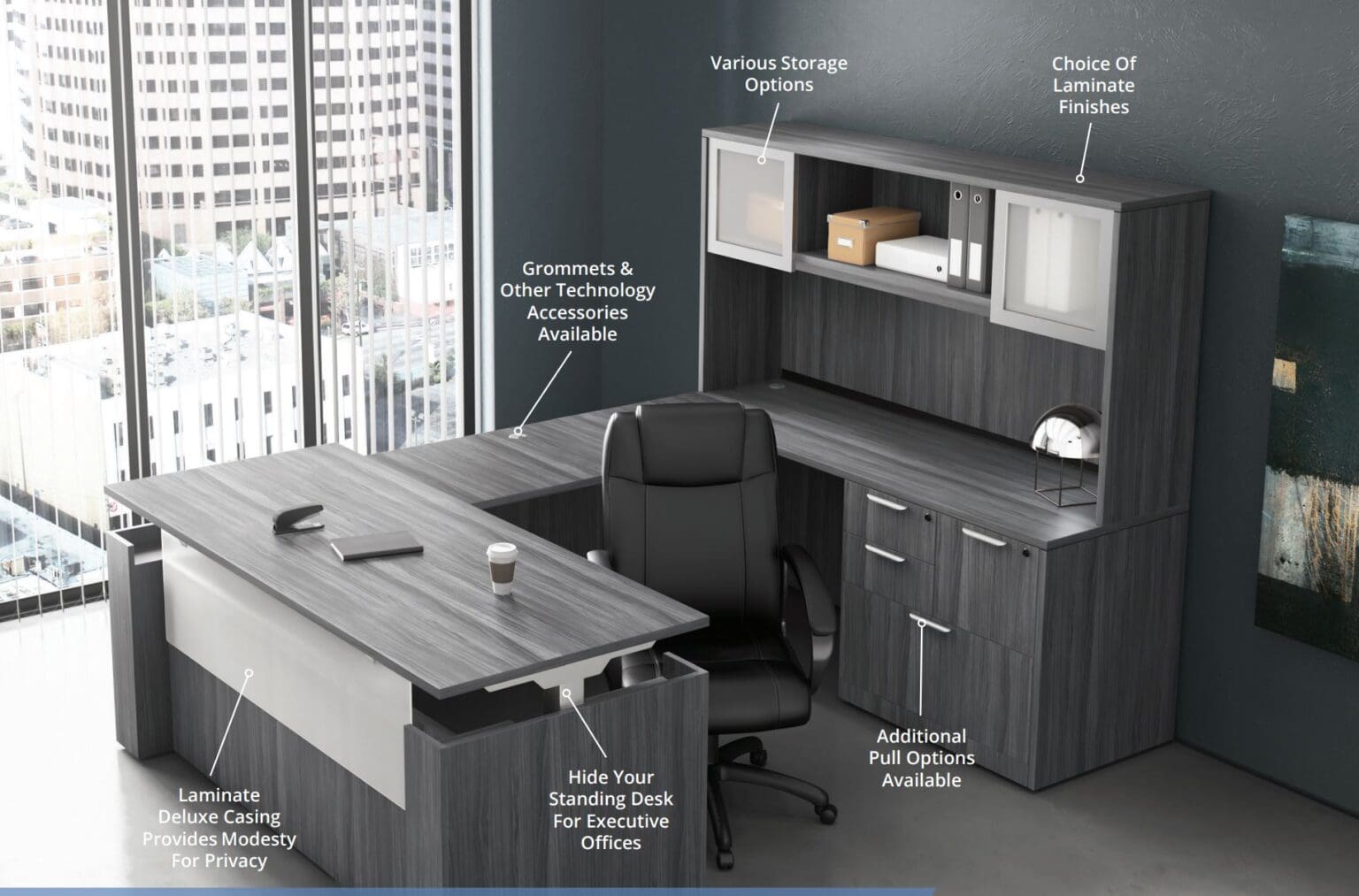 Top 72x30 Sit Stand Desk – High-Quality Office Furniture